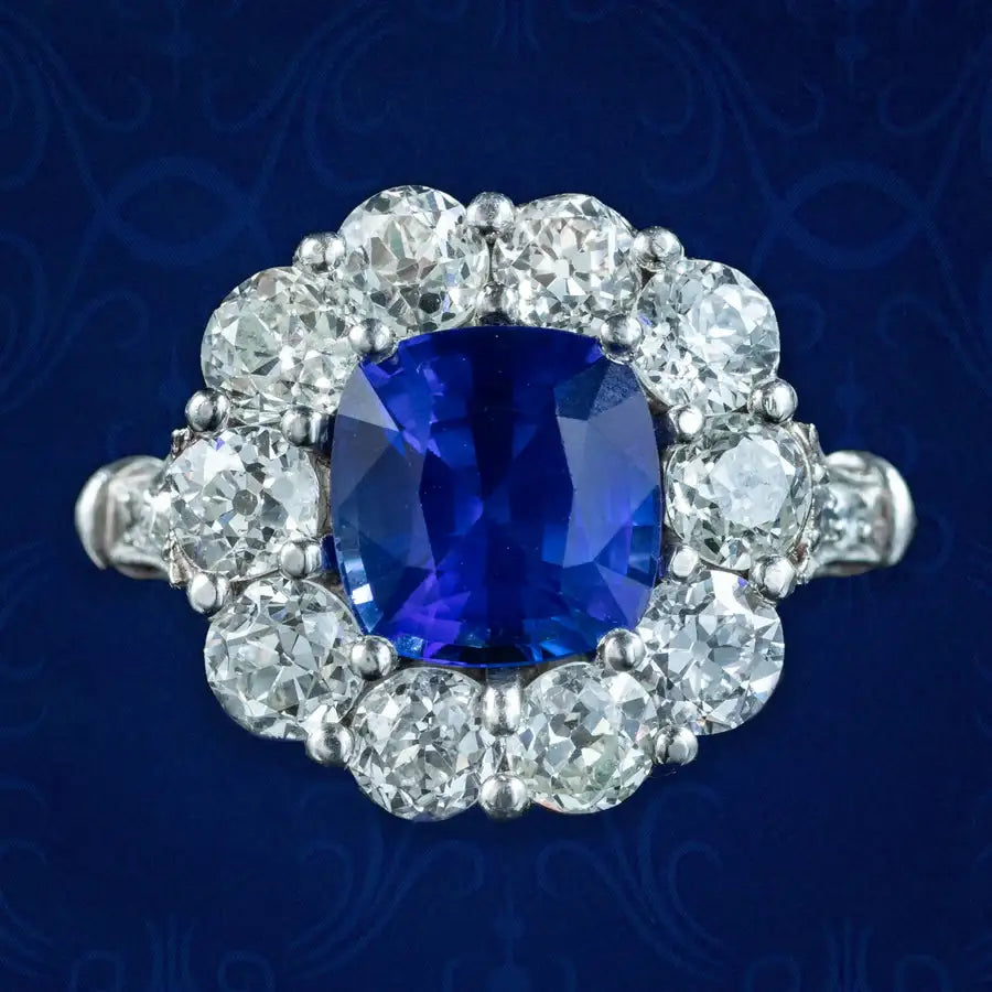 Art Deco Sapphire Engagement Rings | Shop Today – Laurelle Antique ...