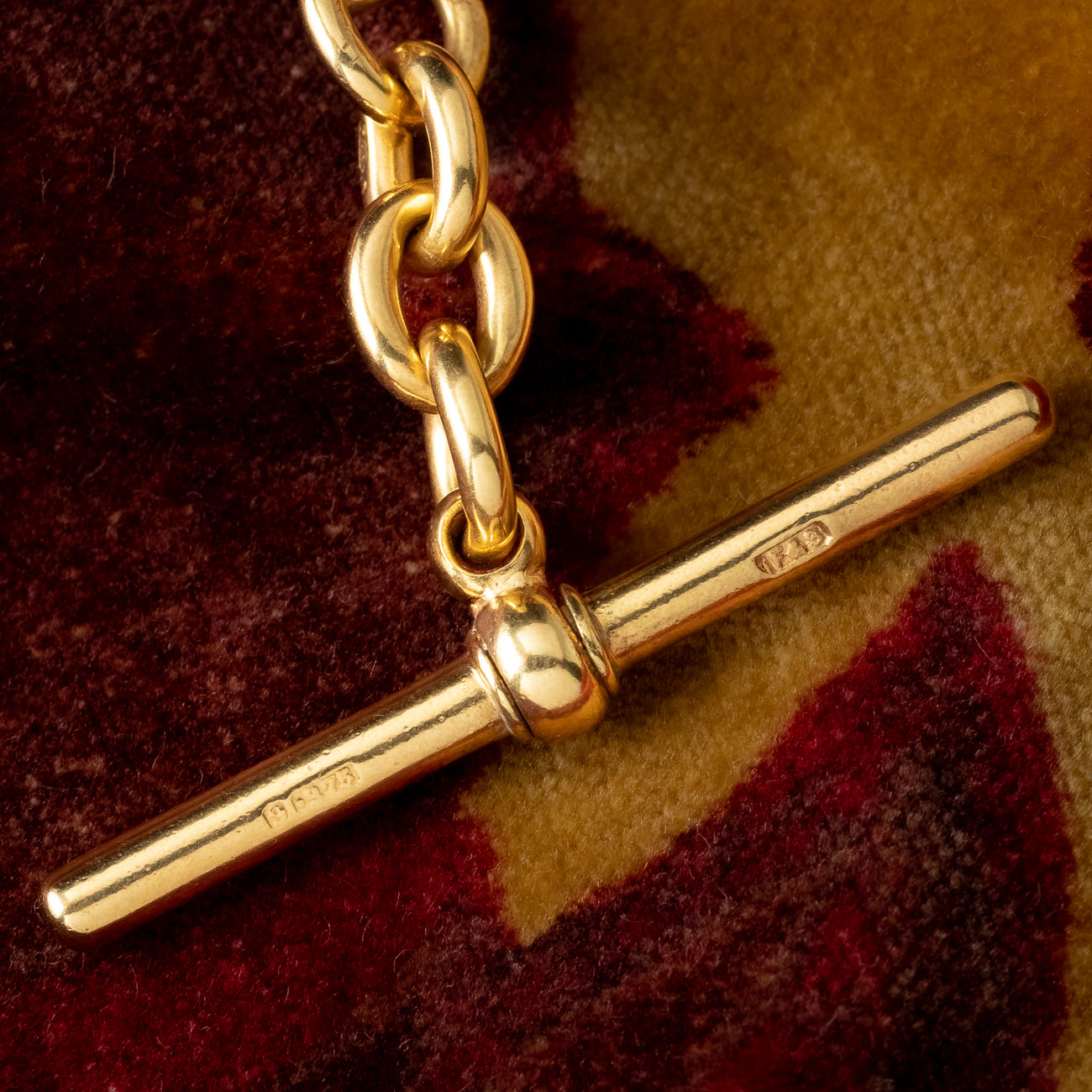 Victorian 9ct Gold Albert Chain | – Laurelle Antique Jewellery
