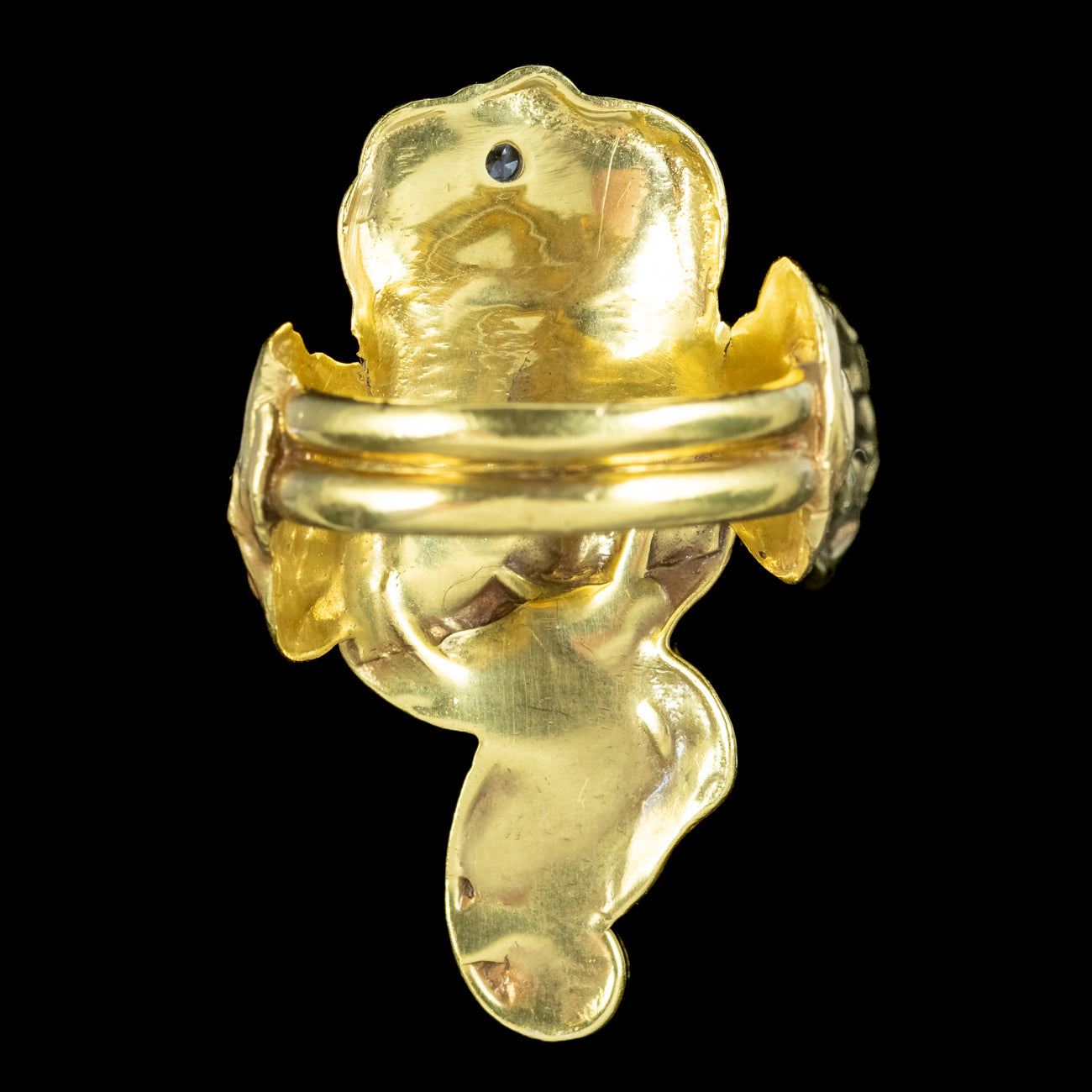 Antique Edwardian Art Nouveau Diamond Nymph Maiden Ring – Laurelle ...