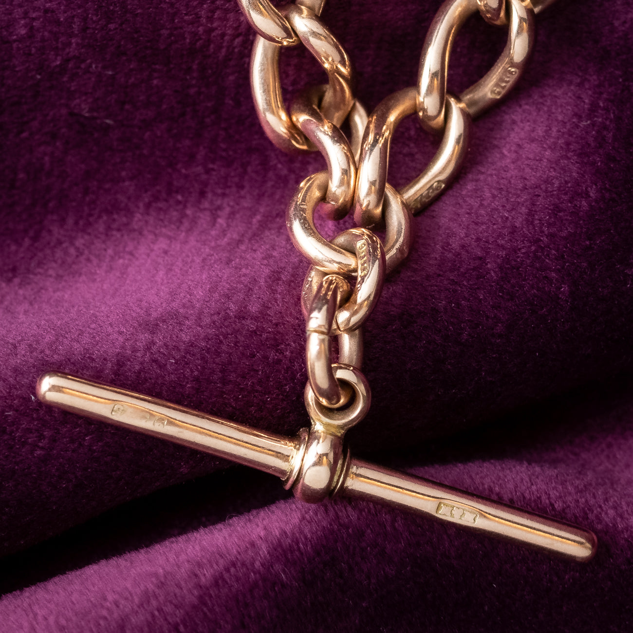 Victorian Gold Albert Chain | – Laurelle Antique Jewellery