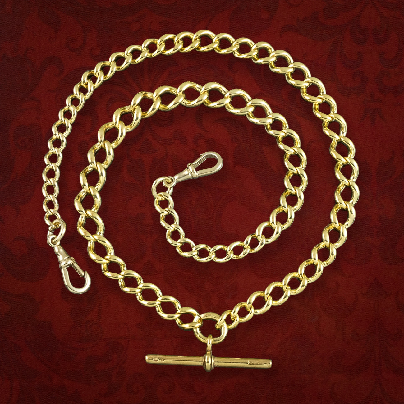 Victorian Albert Curb Chain – Laurelle Antique Jewellery