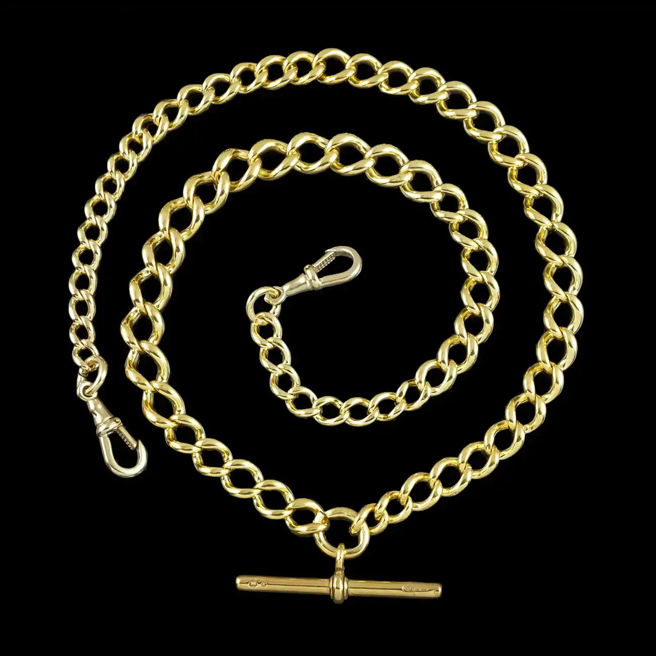 Victorian Albert Curb Chain – Laurelle Antique Jewellery