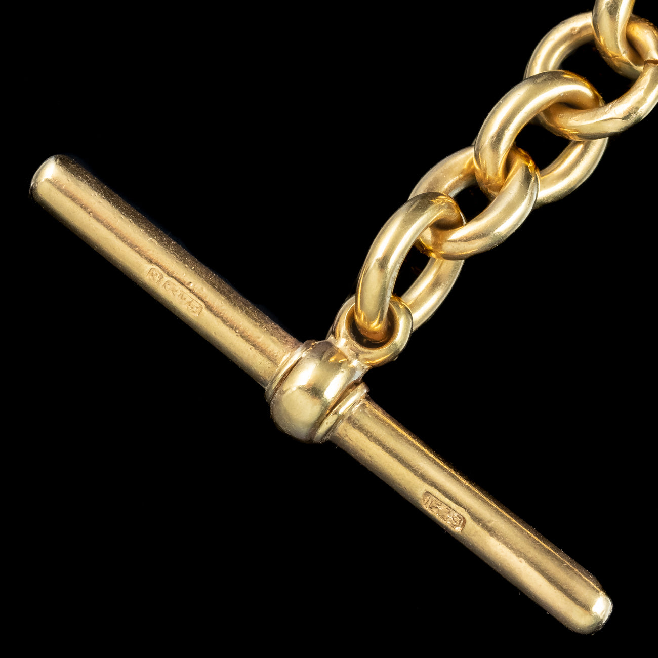 Victorian 9ct Gold Albert Chain | – Laurelle Antique Jewellery