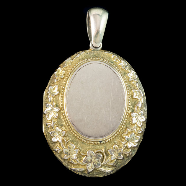 Victorian Gold Bird Locket | – Laurelle Antique Jewellery