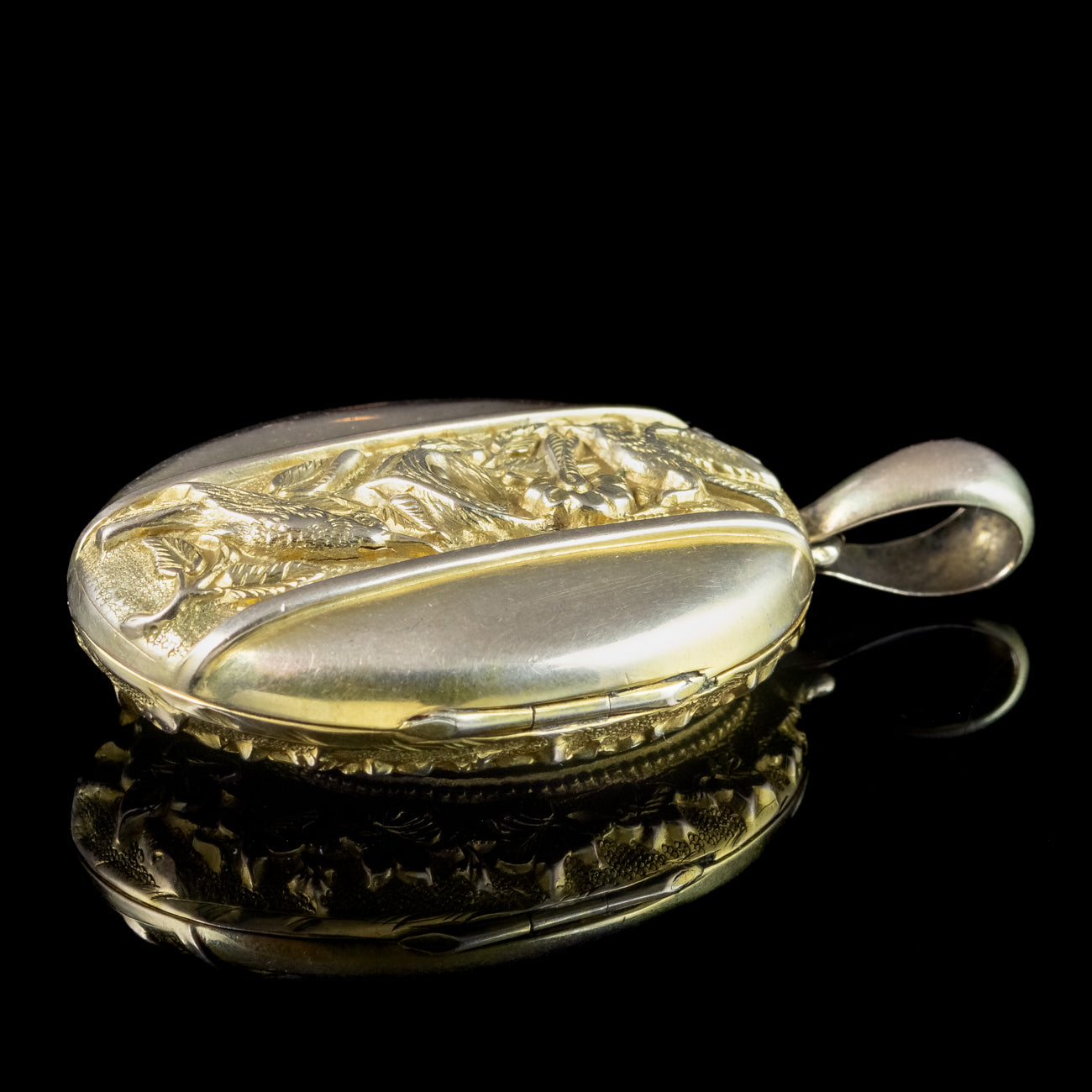 Victorian Gold Bird Locket | – Laurelle Antique Jewellery