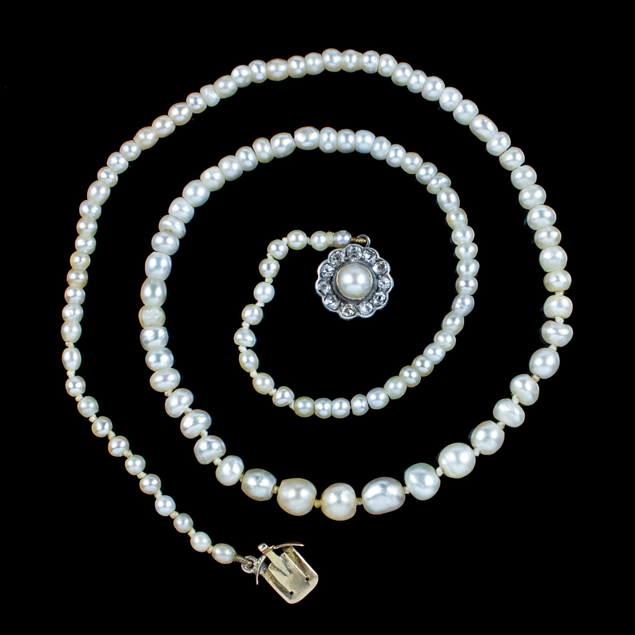 Victorian Pearl Necklace | – Laurelle Antique Jewellery