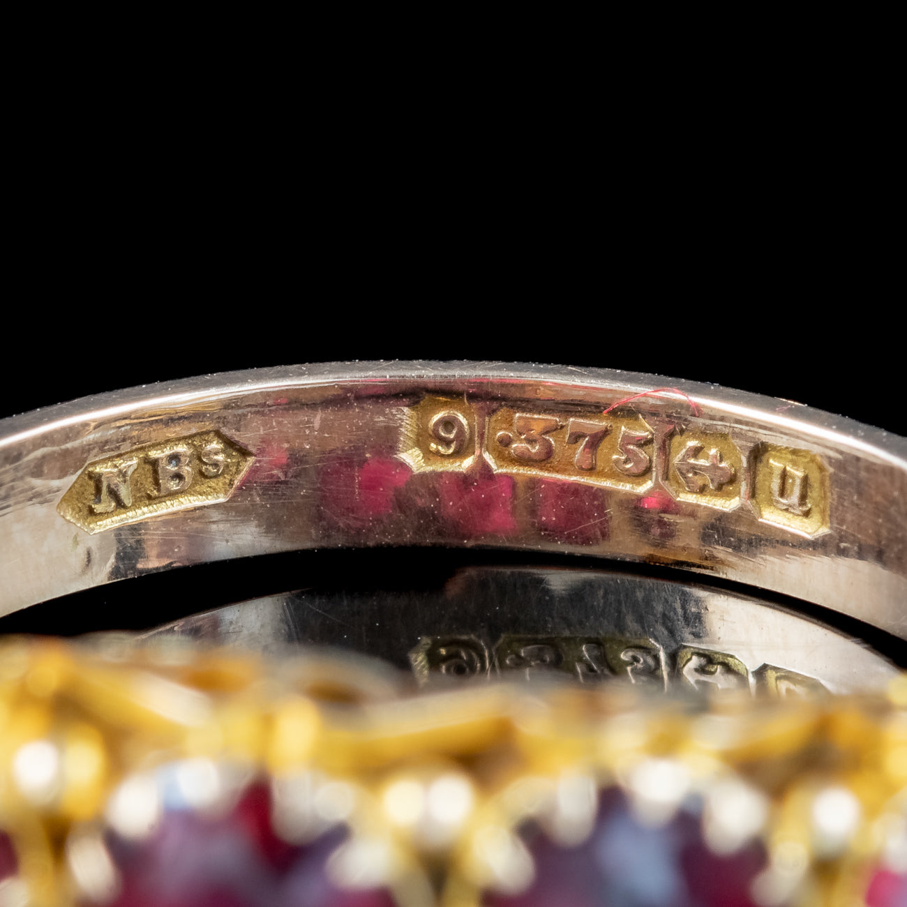 Antique Victorian Red Quartz Ring Dated 1894 – Laurelle Antique Jewellery