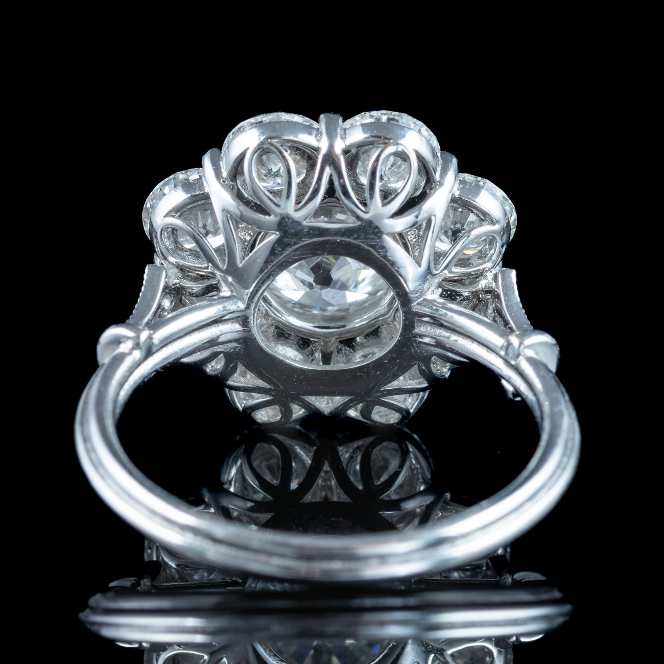 Lab-Grown Diamond Cluster Ring | – Laurelle Antique Jewellery