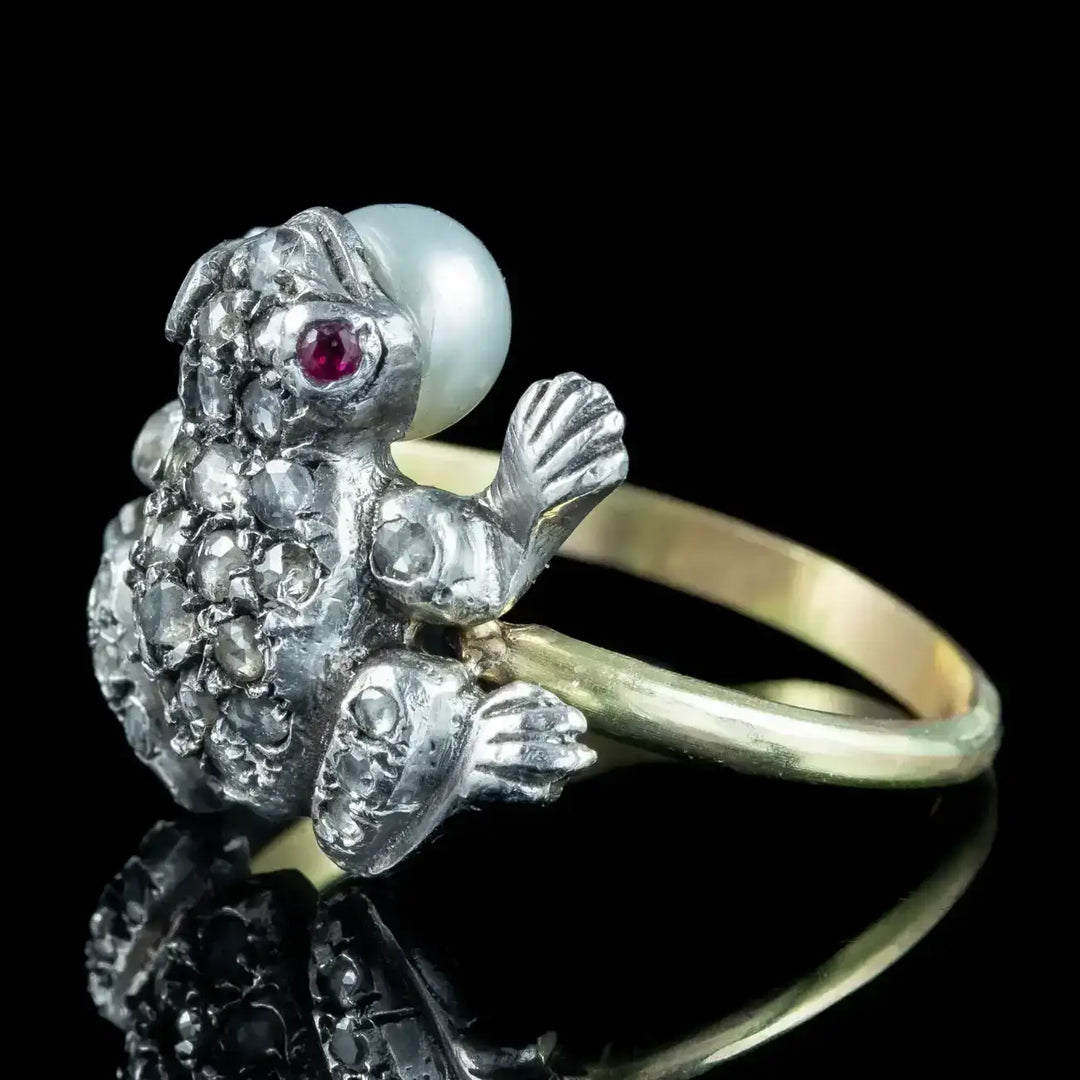 Frog wedding ring 60 photos - Astyledwedding.com