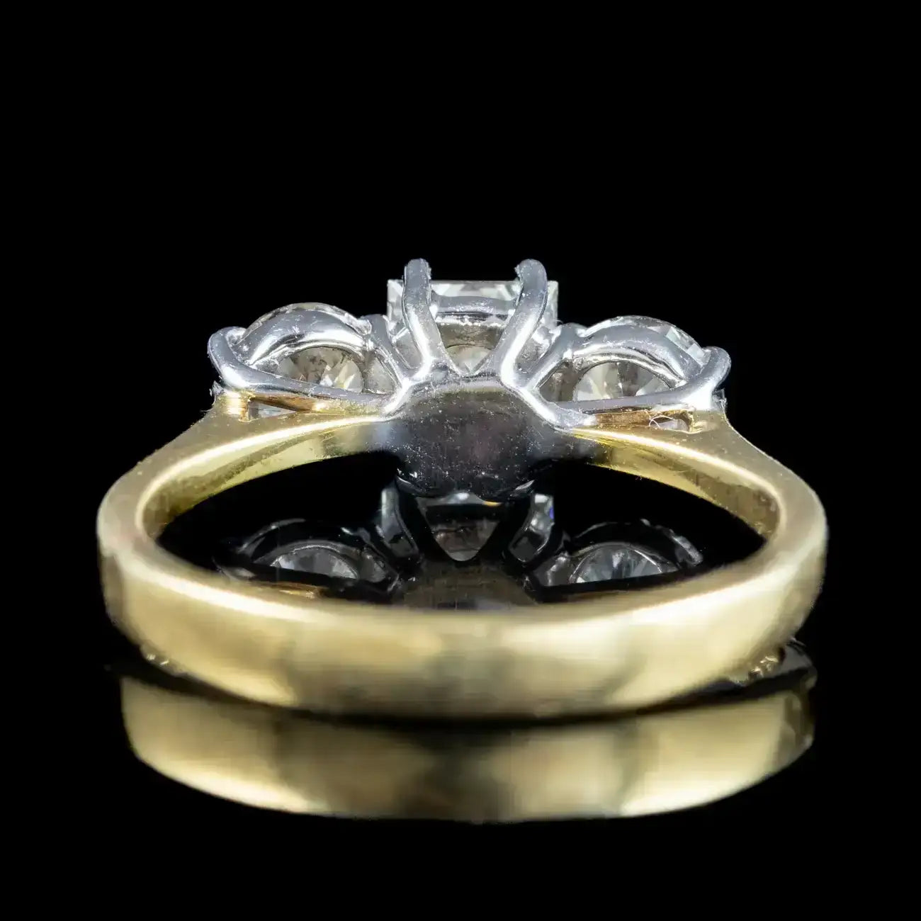 Vintage Trilogy Ring Diamond 1ct | Laurelle – Laurelle Antique Jewellery