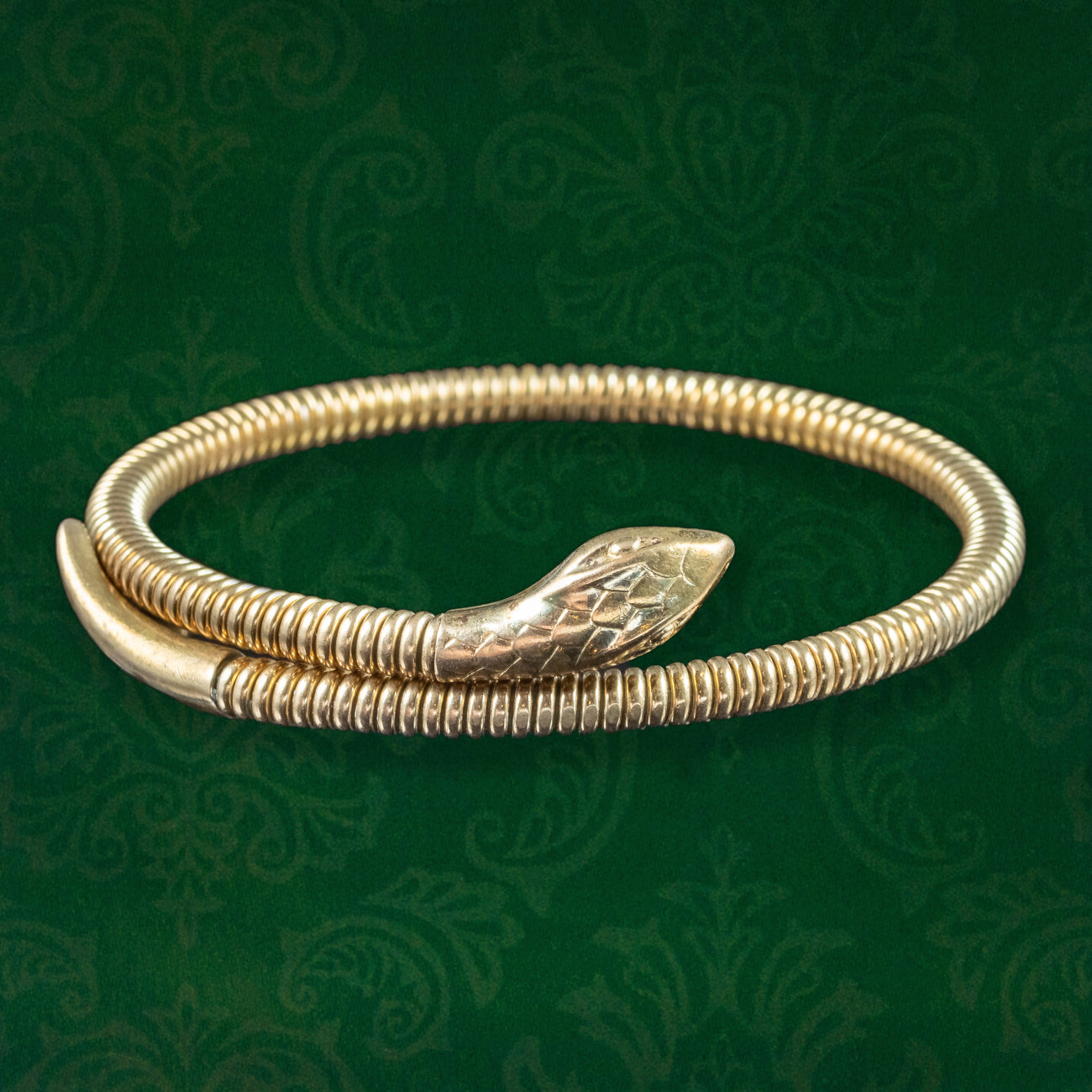 Vintage Snake Bangle | – Laurelle Antique Jewellery
