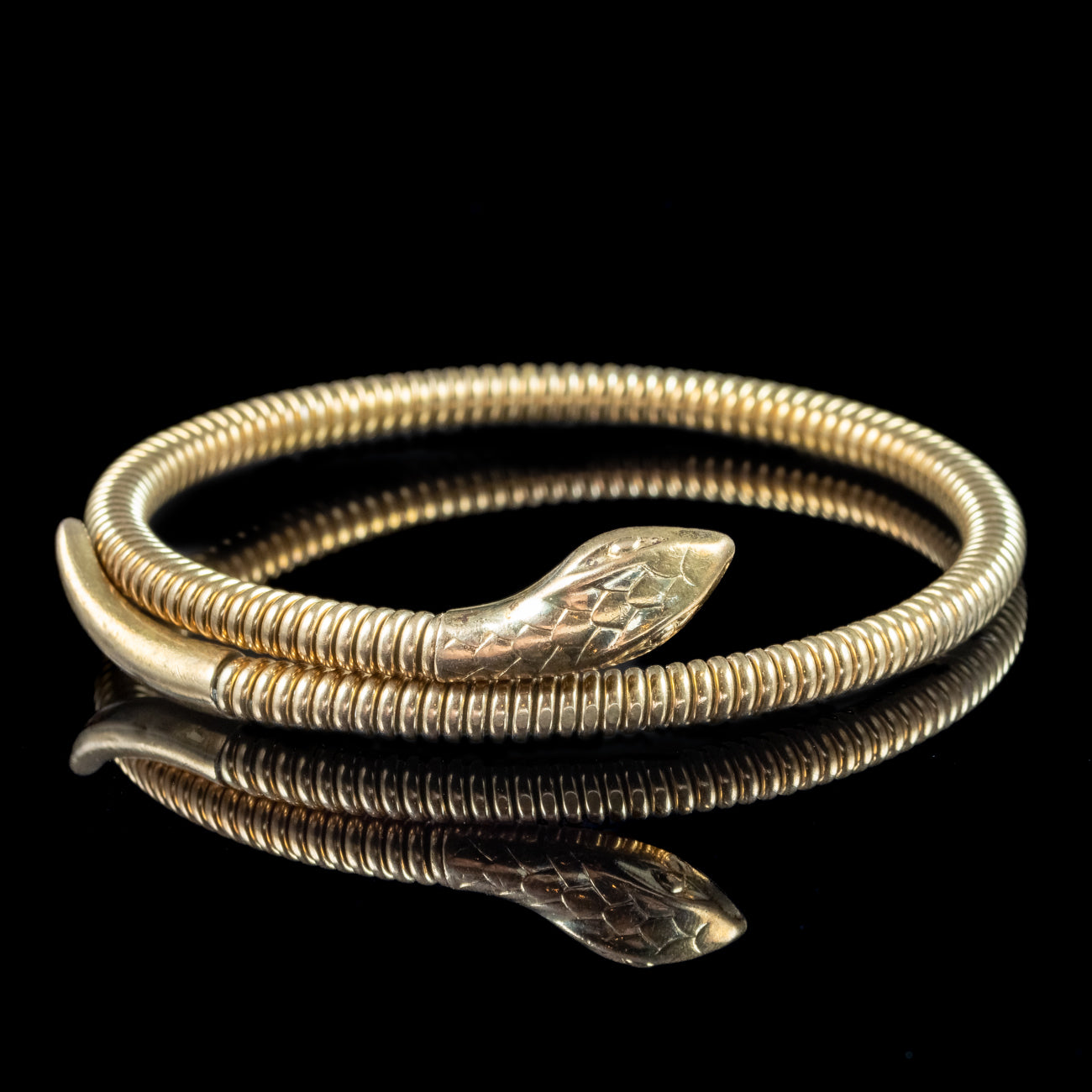 Vintage Snake Bangle | – Laurelle Antique Jewellery