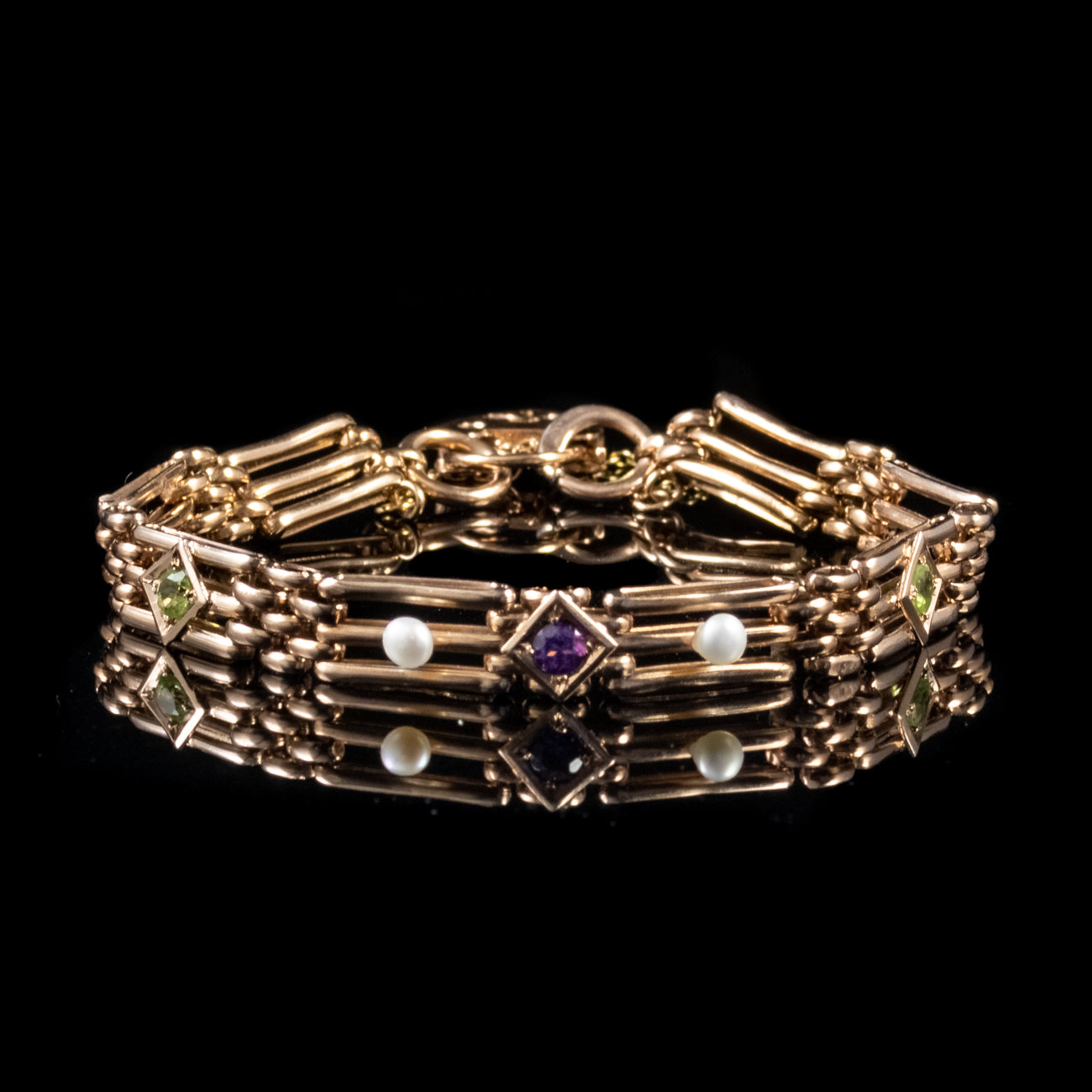 Antique Edwardian Suffragette Bracelet 9ct Gold Dated 1908 – Laurelle ...
