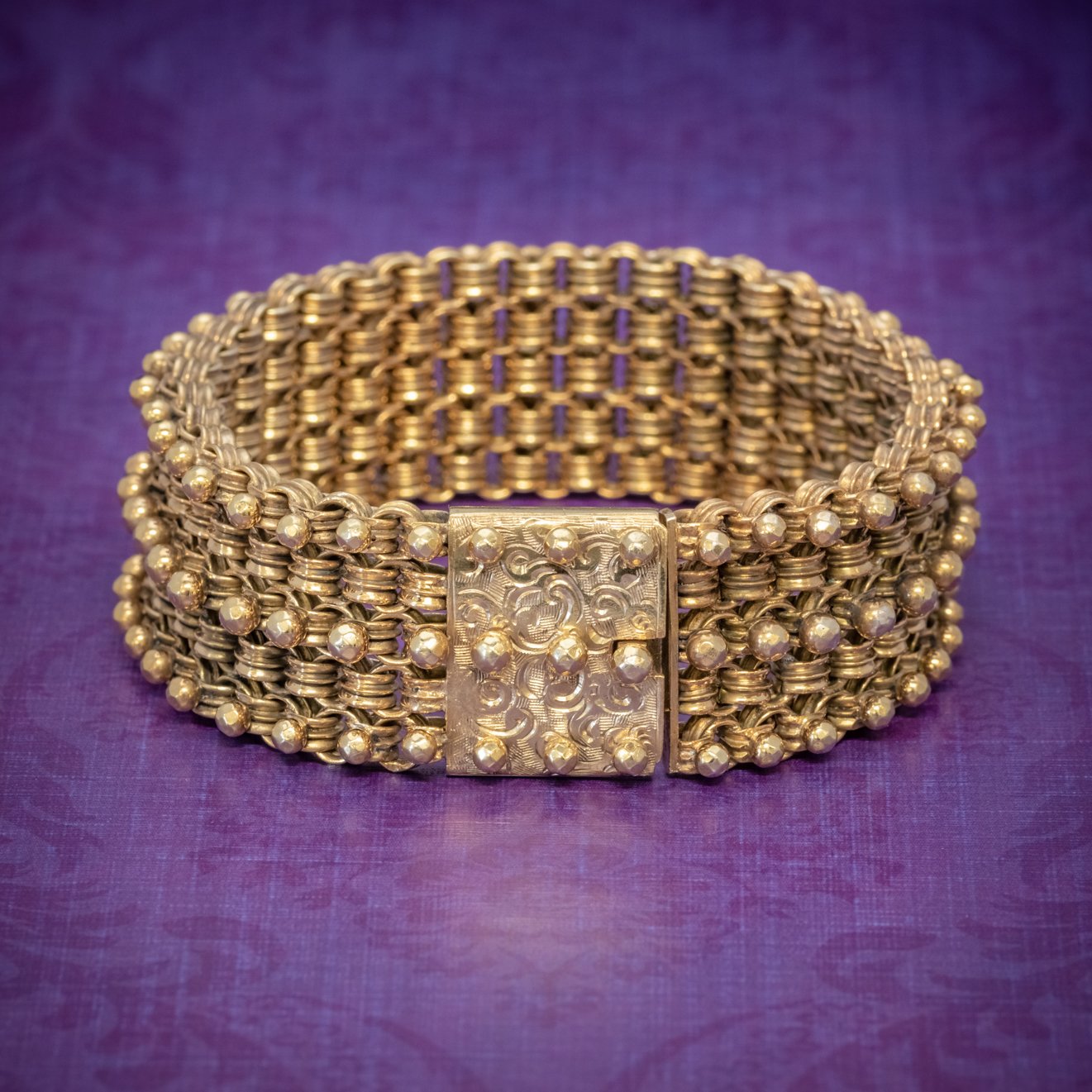 Antique Victorian Bracelet 18Ct Gold On Silver Circa 1880 – Laurelle ...