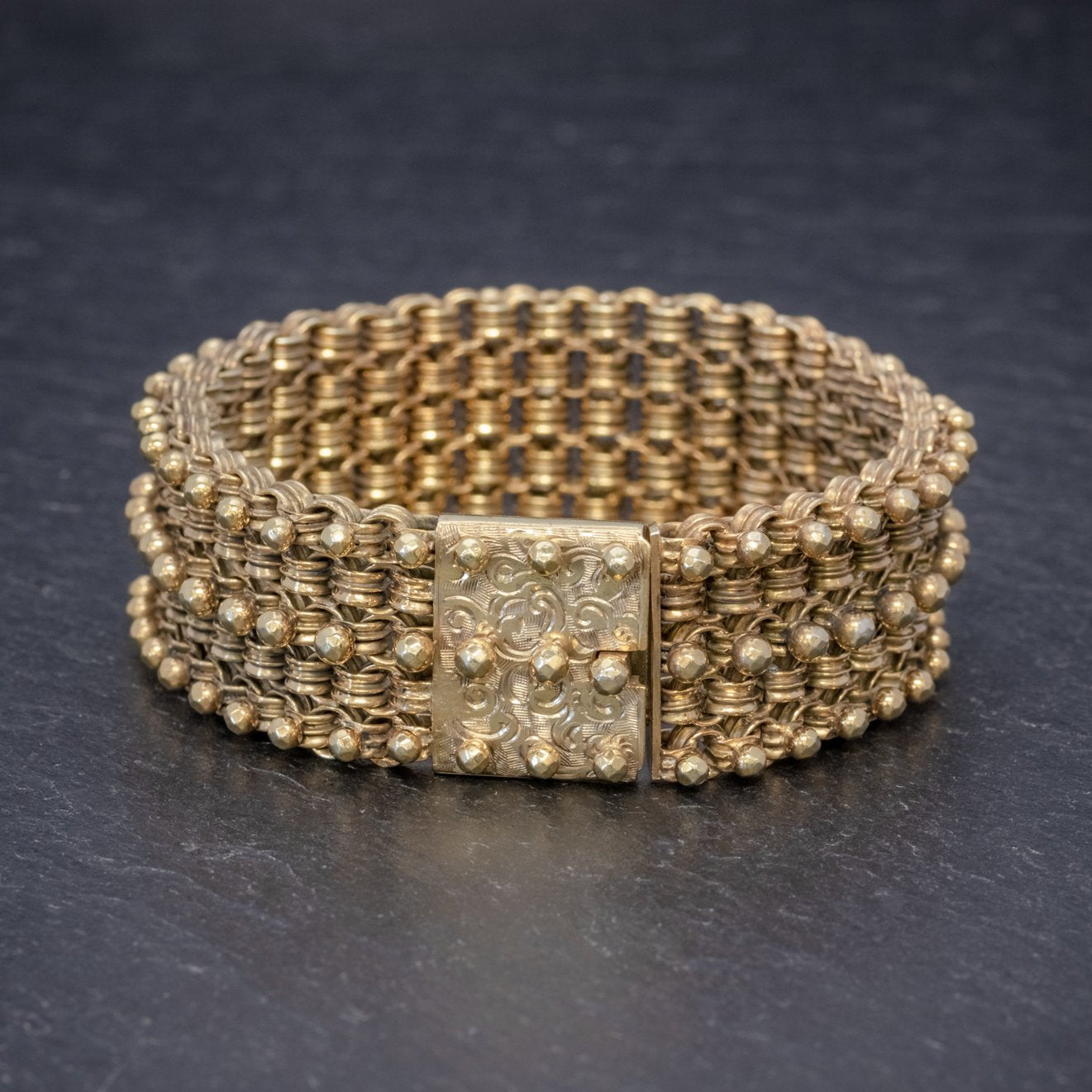 Antique Victorian Bracelet 18Ct Gold On Silver Circa 1880 – Laurelle ...