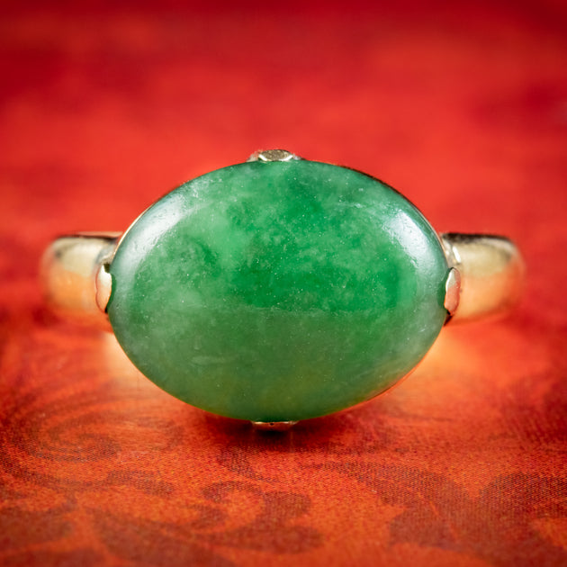 Antique Victorian Jade Signet Ring 7ct Jade Circa 1900 – Laurelle ...