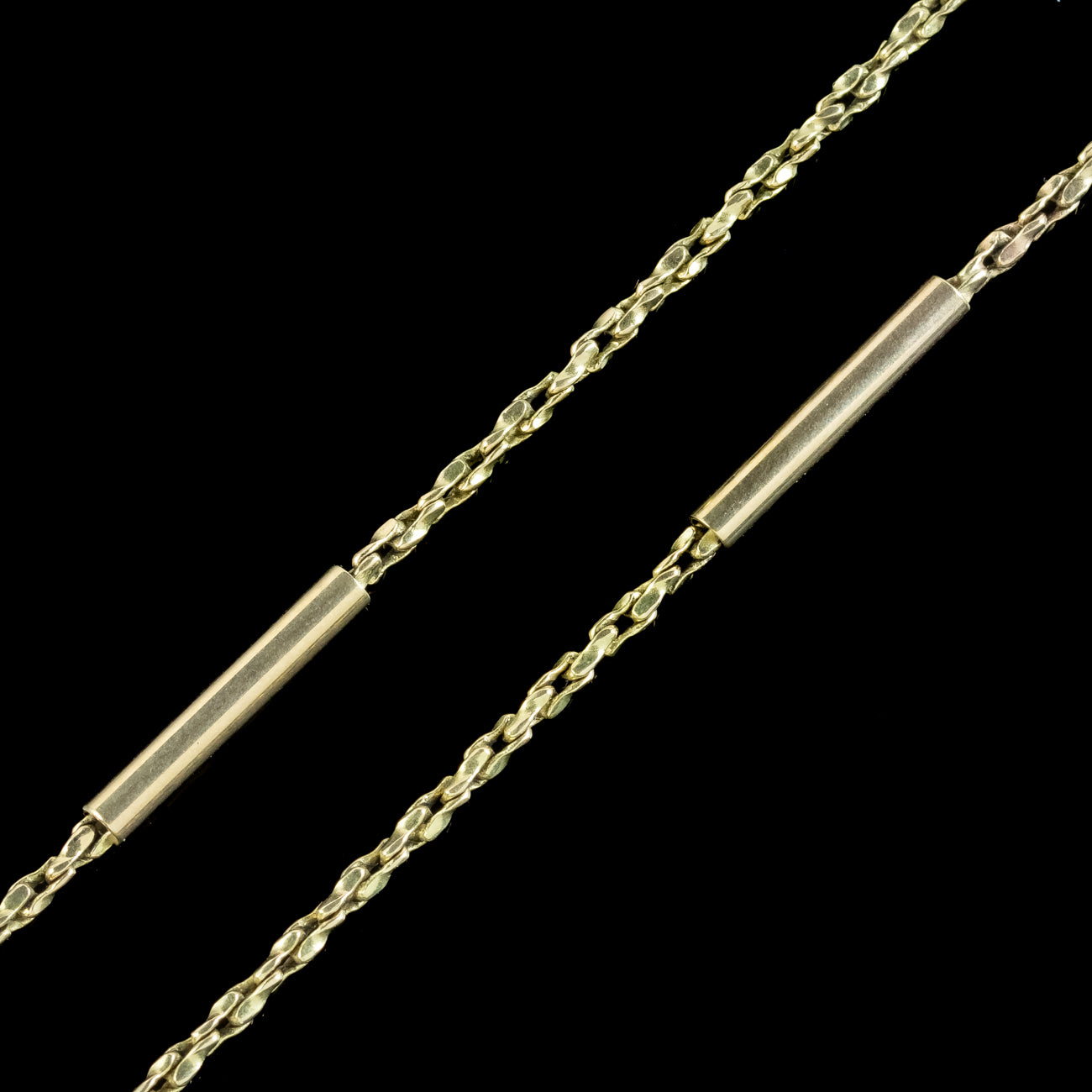Antique Victorian 9ct Gold Chain Necklace – Laurelle Antique Jewellery