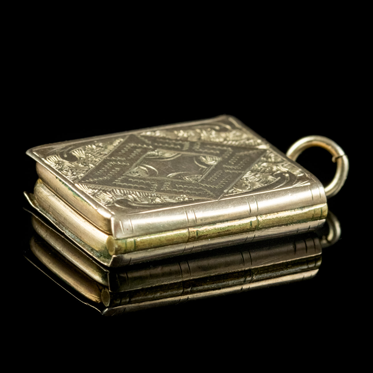 Antique Victorian Book Locket 15ct Gold Circa 1890 – Laurelle Antique ...