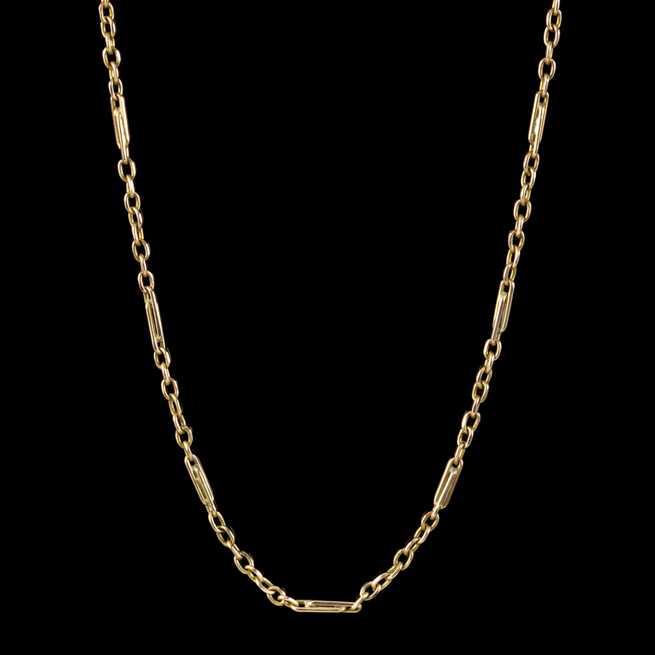 Antique Victorian Chain 9ct Gold Circa 1900 – Laurelle Antique Jewellery