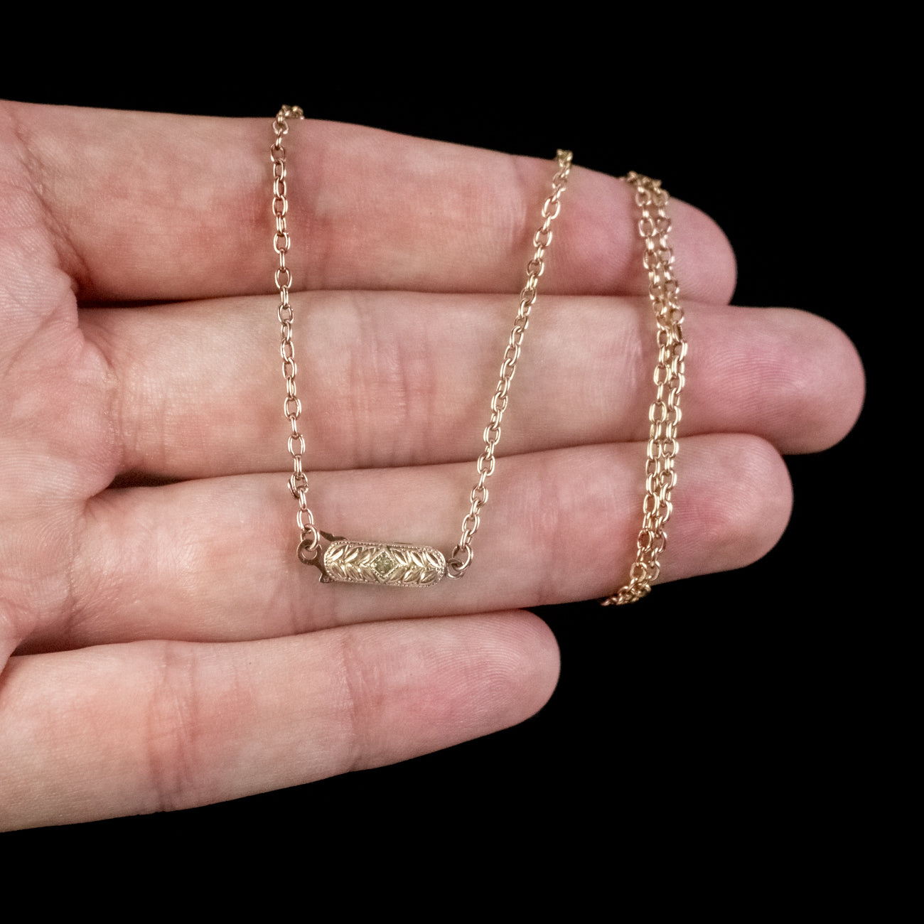 Antique Victorian Chain 9ct Gold Circa 1900 – Laurelle Antique Jewellery