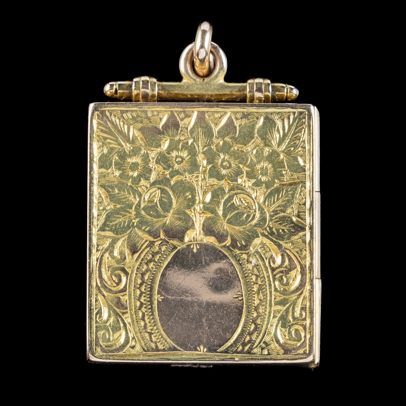 Antique Victorian Book Locket 15ct Gold – Laurelle Antique Jewellery
