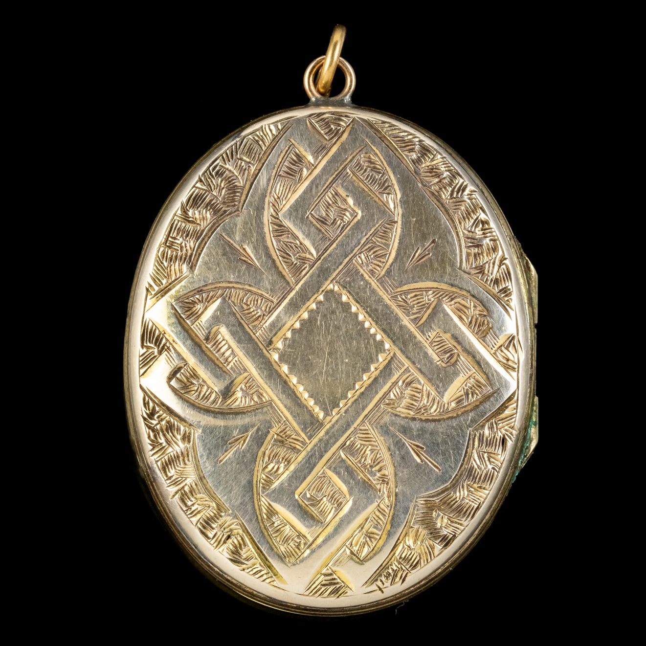 Antique Victorian Floral Pearl Enamel Locket 9ct Gold Circa 1880 ...