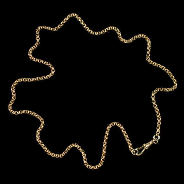 Antique Victorian Gold Chain Necklace 9ct Gold Circa 1900 – Laurelle ...