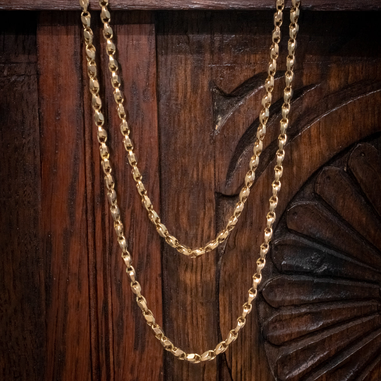 Antique Victorian Guard Chain 9ct Gold Circa 1900 – Laurelle Antique ...