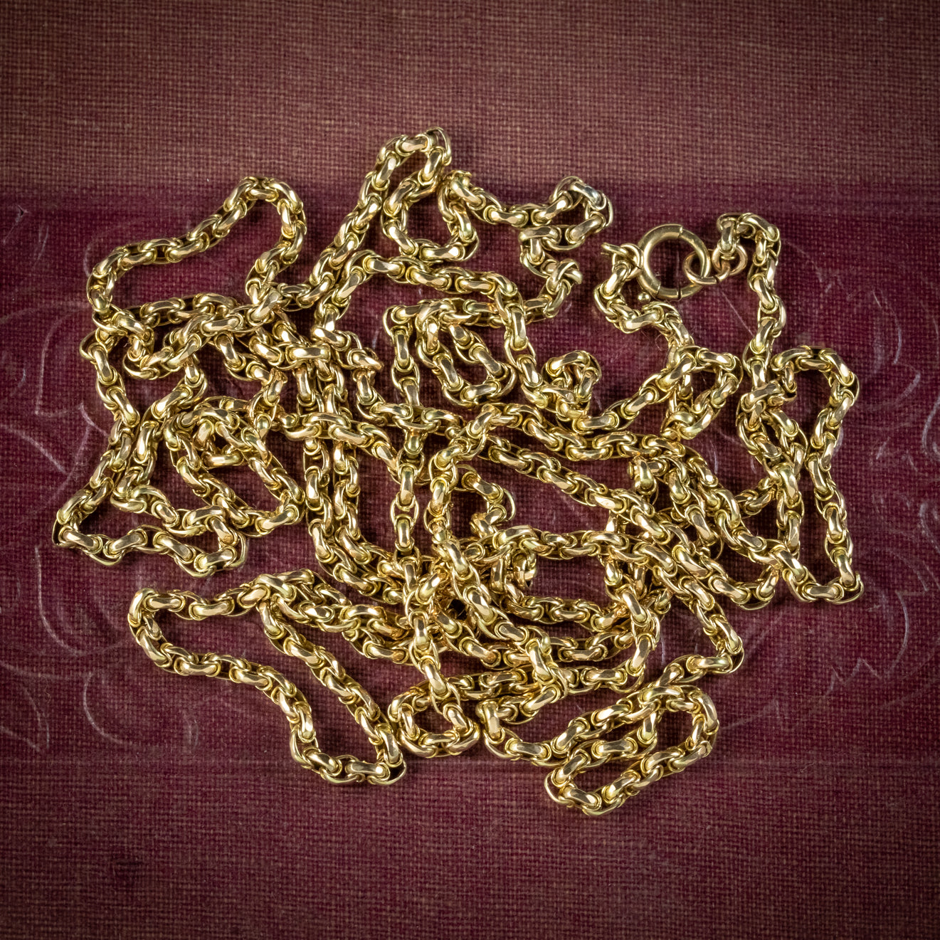 Antique Victorian Guard Chain 9ct Gold Circa 1900 – Laurelle Antique ...