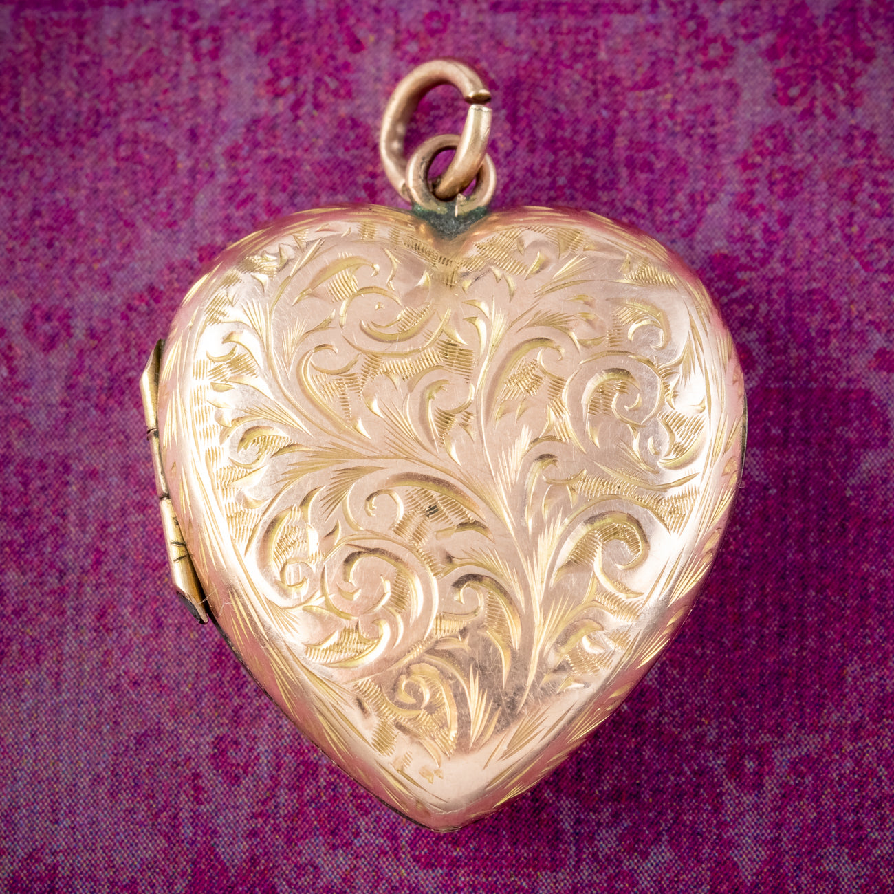 Antique Victorian Heart Locket 9ct Gold – Laurelle Antique Jewellery