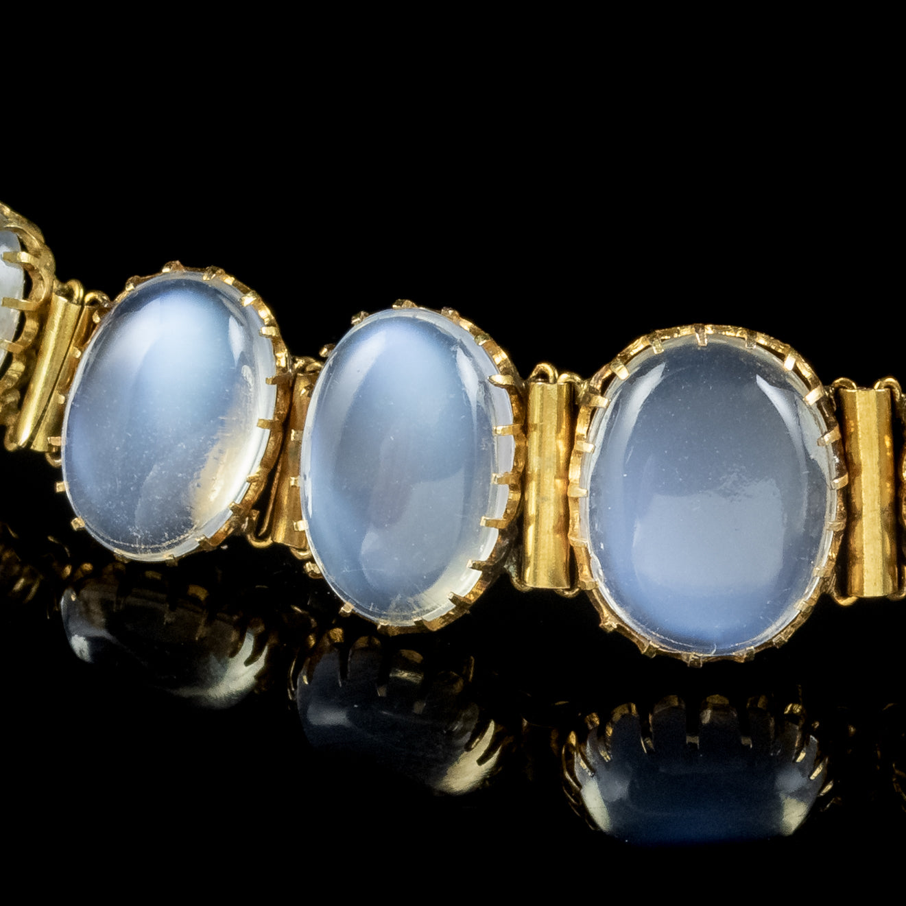 Antique Victorian Moonstone Bracelet 9ct Gold Circa 1880 – Laurelle ...