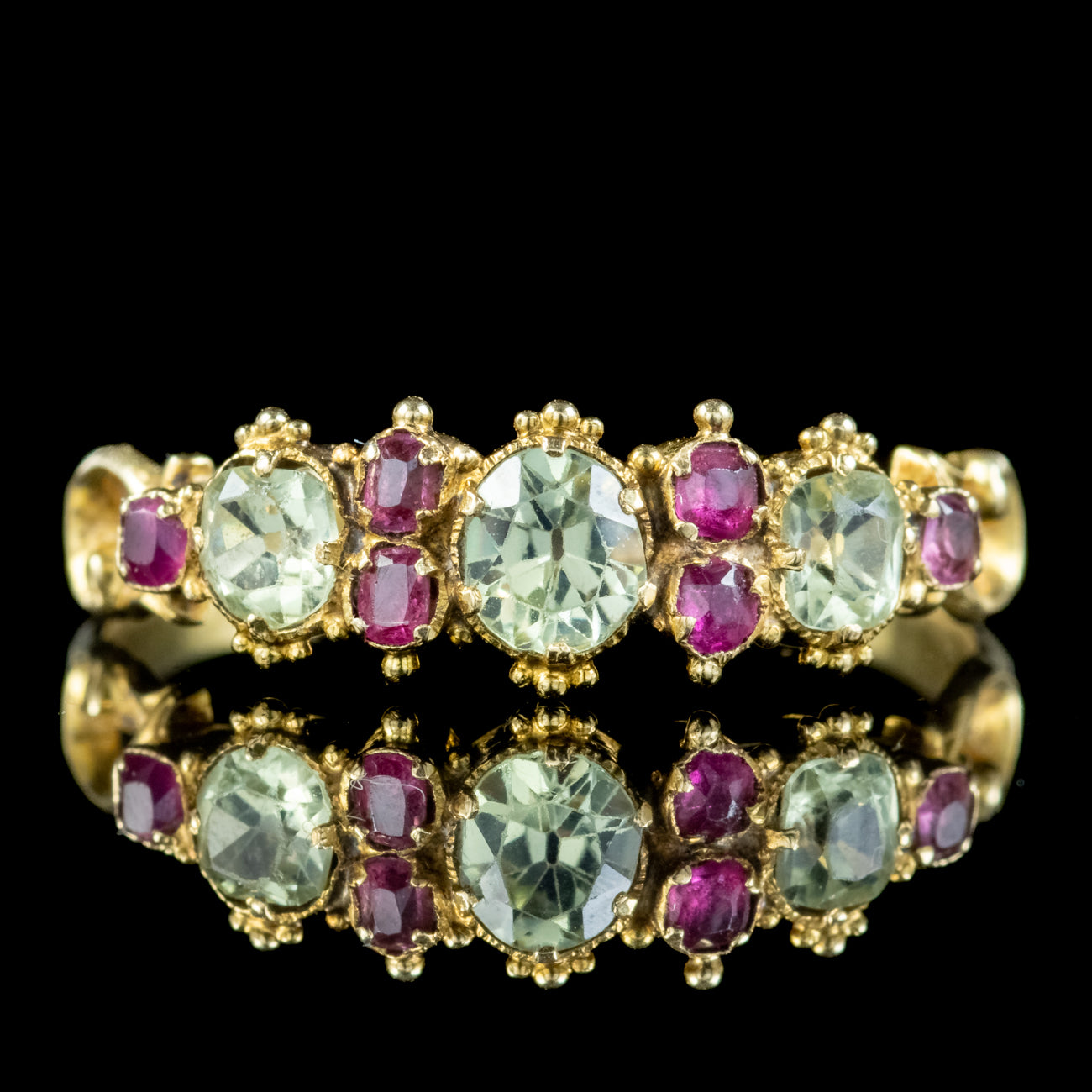 Antique Victorian Ruby Chrysoberyl Ring 0.65ct Of Chrysoberyl ...