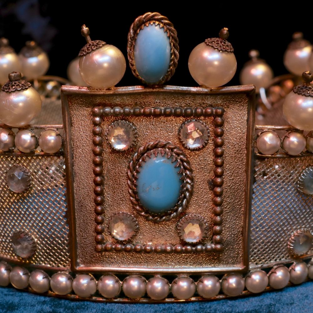 Antique French Byzantine Empress Crown Circa 1880 – Laurelle Antique ...
