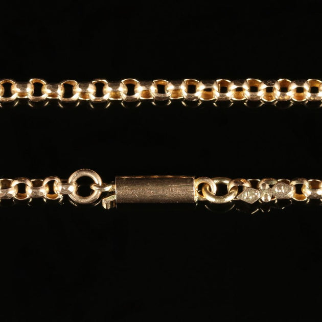 Antique Victorian Gold Chain 9Ct Gold Circa 1900 – Laurelle Antique ...