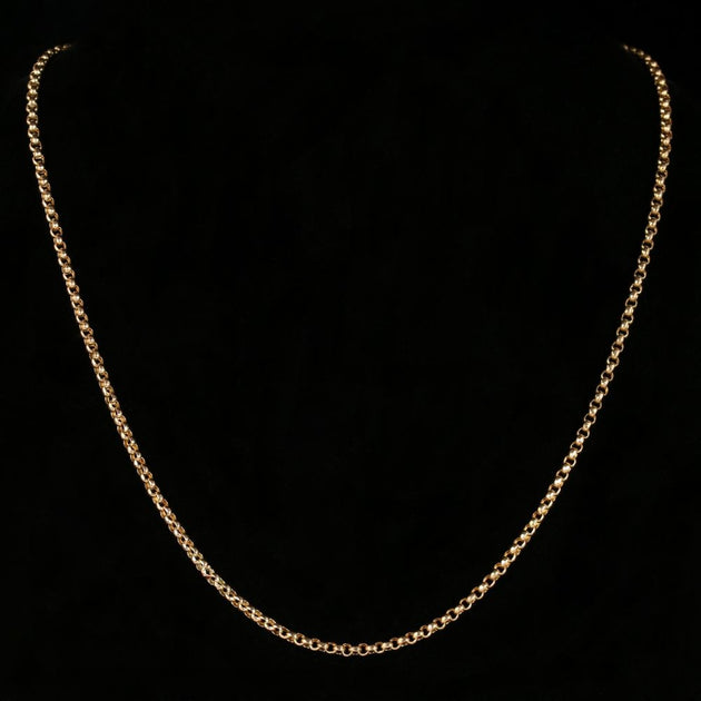 Antique Victorian Gold Chain 9Ct Gold Circa 1900 – Laurelle Antique ...