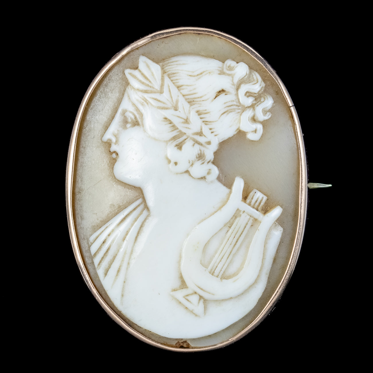 Antique Victorian Apollo Cameo Brooch 9ct Gold Circa 1860 – Laurelle ...